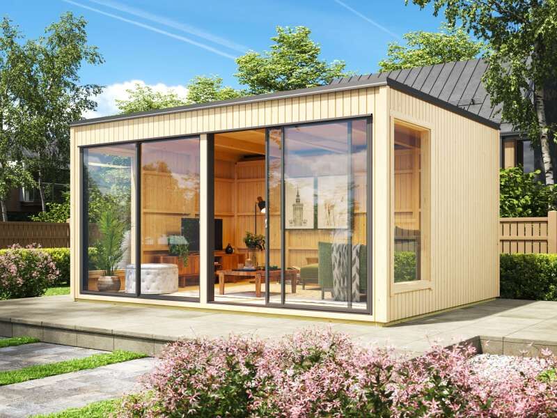 Isoliertes Gartenbüro kaufen: Ihr Gartenhaus als Home-Office