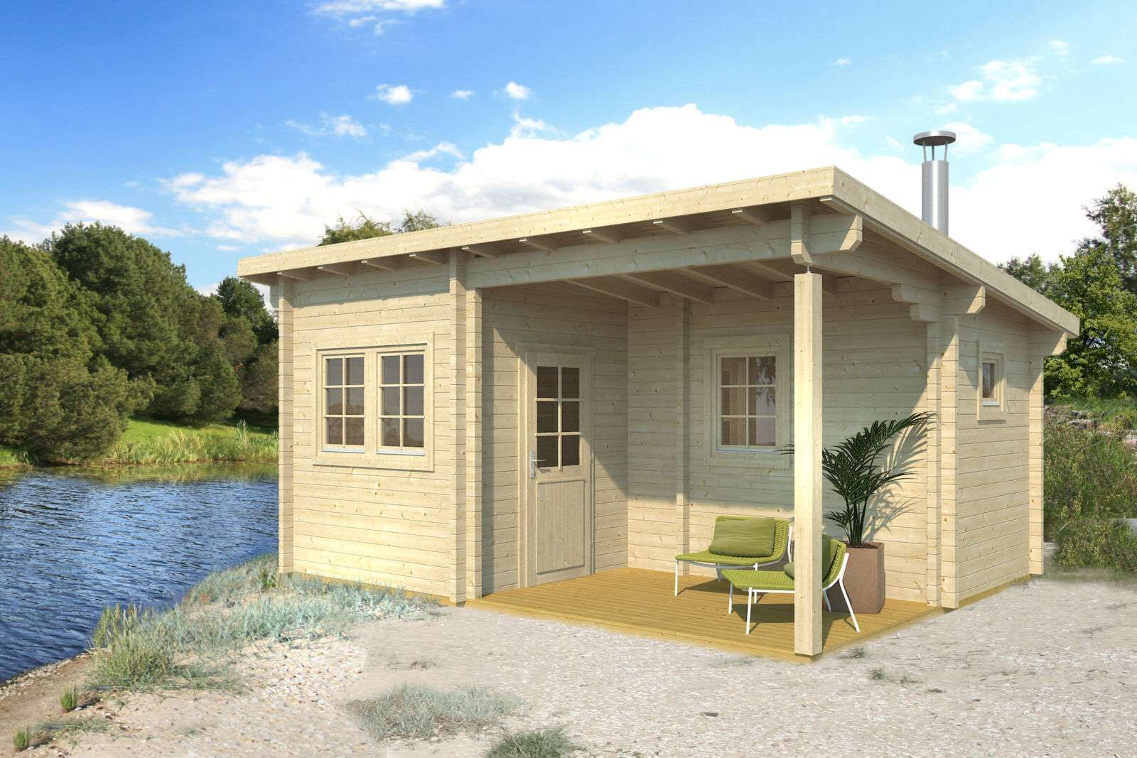 Saunahaus Modell Sami online bestellen