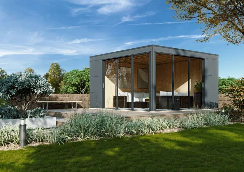 Moderne Poolhäuser aus Holz kaufen vom Hersteller kaufen