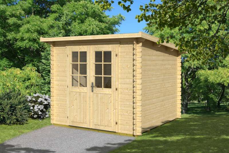 Gartenhaus 3x3 m aus Holz kaufen - Bis zu 20% Rabatt