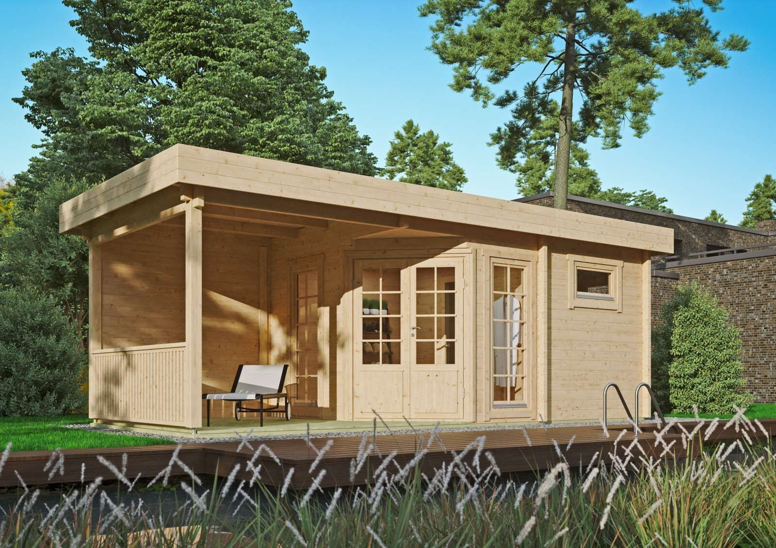 Fjordholz Saunahaus Modell Heigo online bestellen