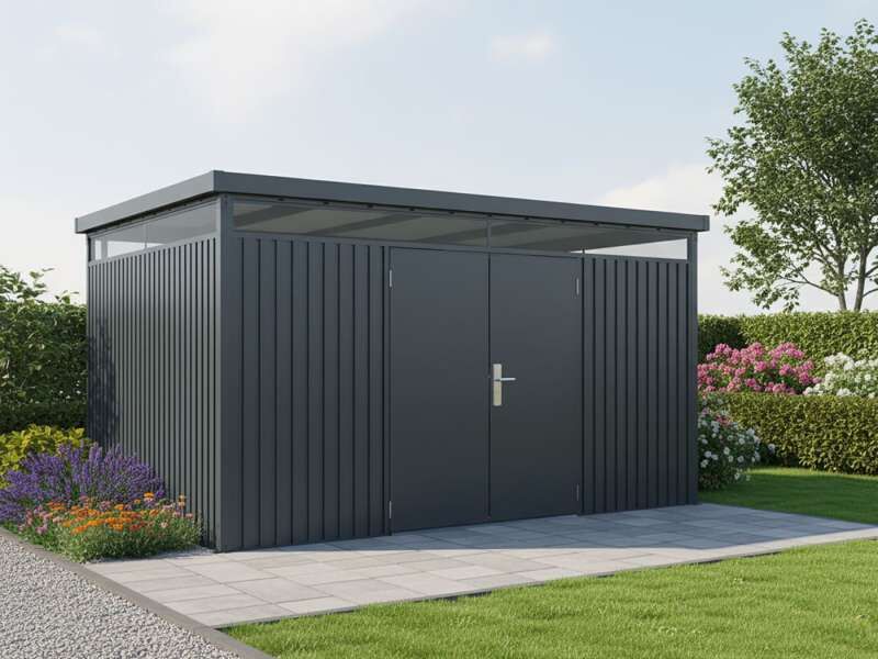 Moderne Gartenhauser Aus Metall