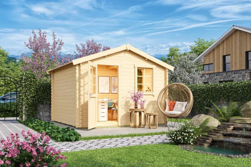 Gartenhaus 3x3 m aus Holz kaufen - Bis zu 20% Rabatt
