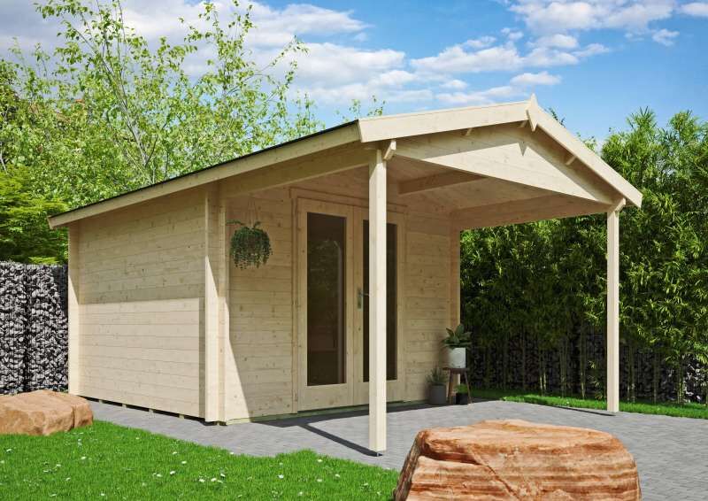 Gartenhaus 3x3 m aus Holz kaufen - Bis zu 20% Rabatt